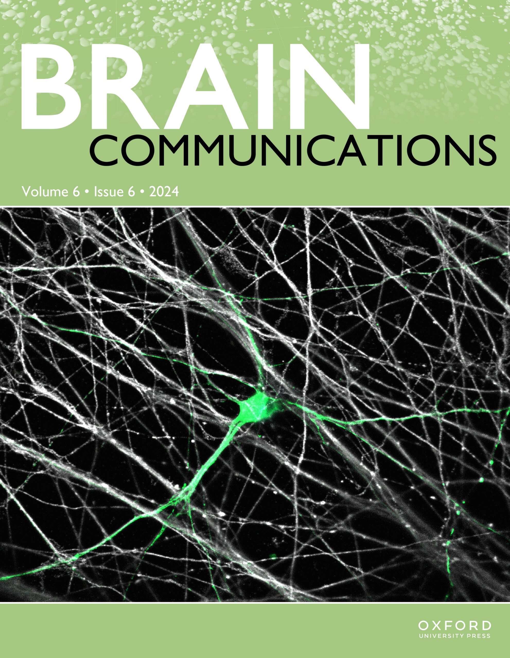 'Brain Communications': a cover story for Wolfson RF - Wolfson College